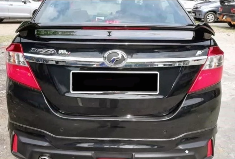 PERODUA BEZZA (2016 - 2023) TRD V2 ABS REAR SPOILER - ABS Manufacturing ...