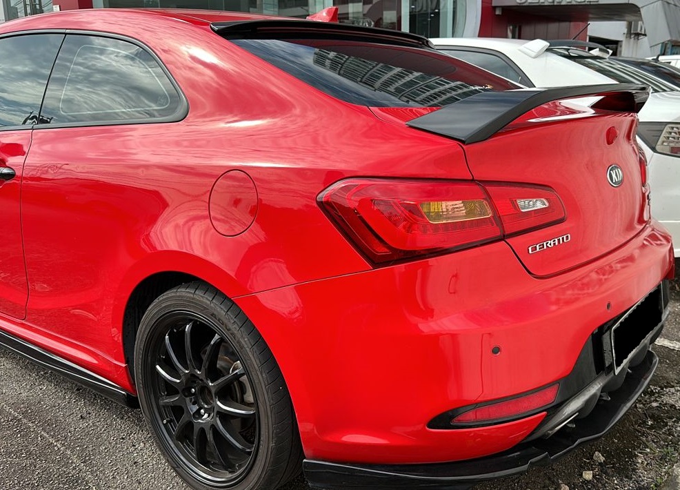 KIA KOUP ABS REAR SPOILER - ABS Manufacturing (M) Sdn Bhd